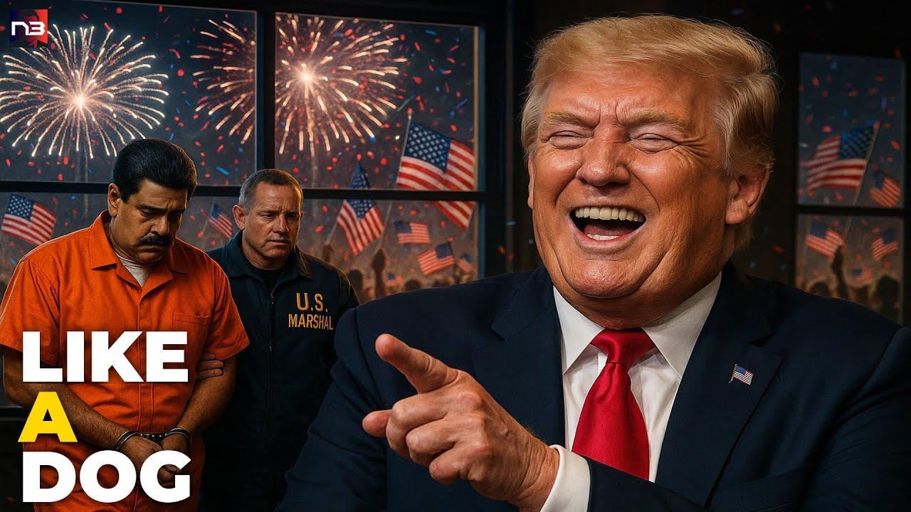 JUSTICE SERVED: Maduro Humiliated in Historic Perp Walk as Thousands ...