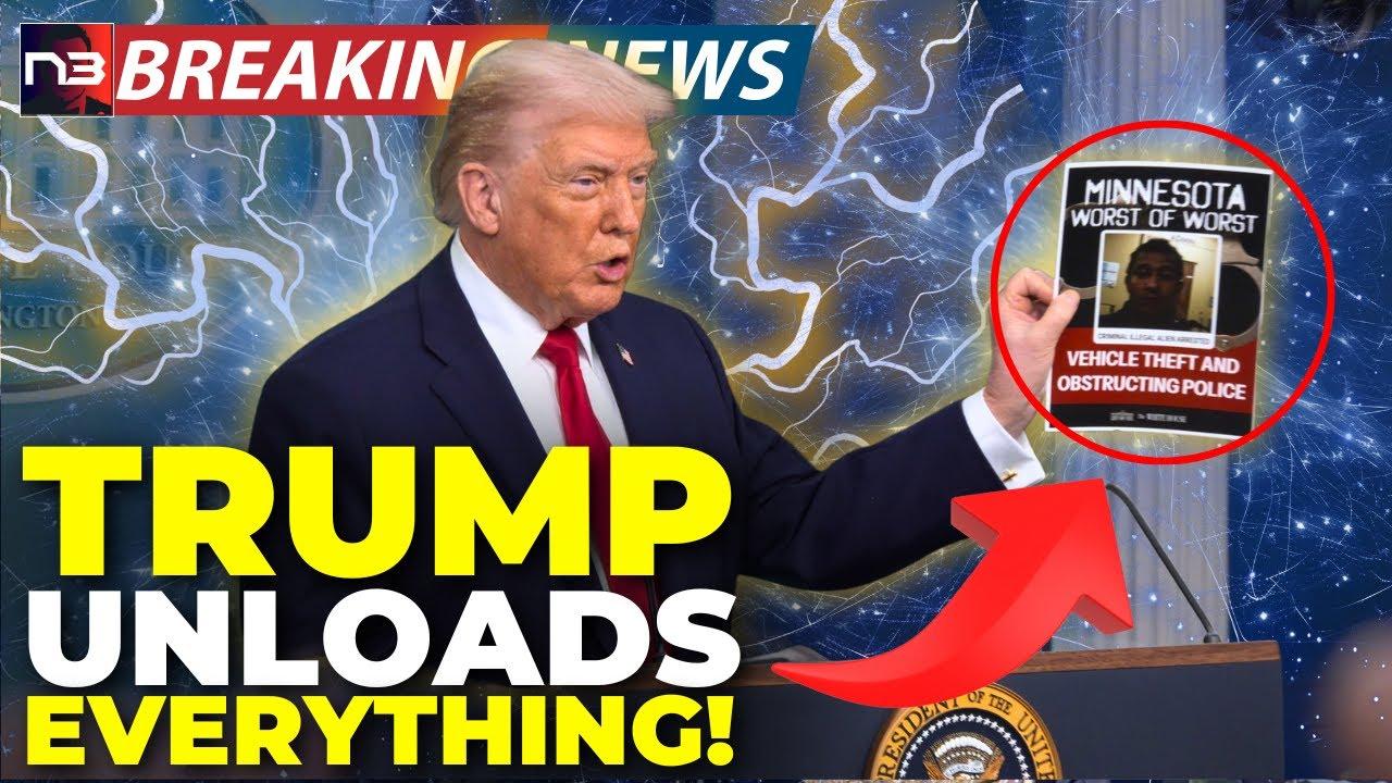 TRUMP UNLEASHES: Marathon Anniversary Briefing STUNS Press Corps as ...