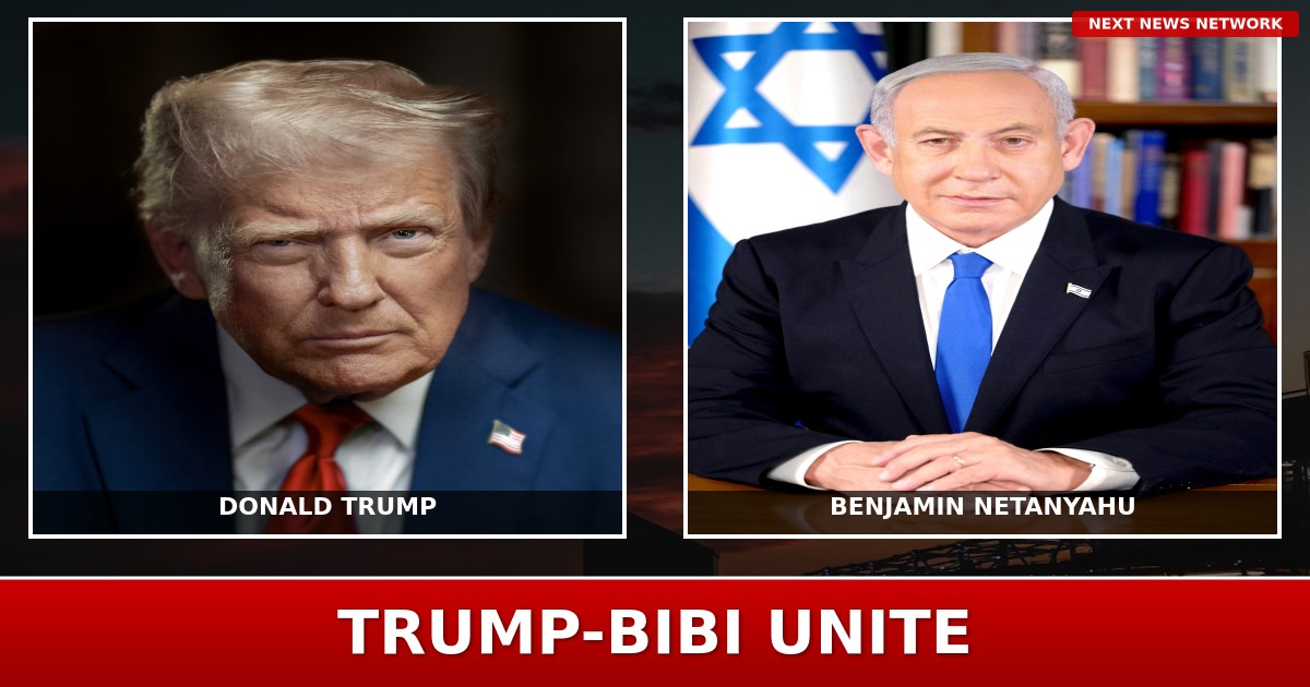IRON-CLAD ALLIANCE: Trump and Netanyahu Unveil Historic Partnership to ...