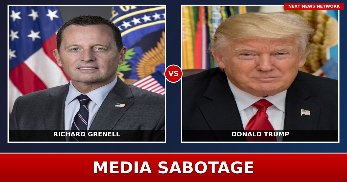 Ric Grenell EXPOSES Media Campaign to Sabotage Trump Kennedy Center ...