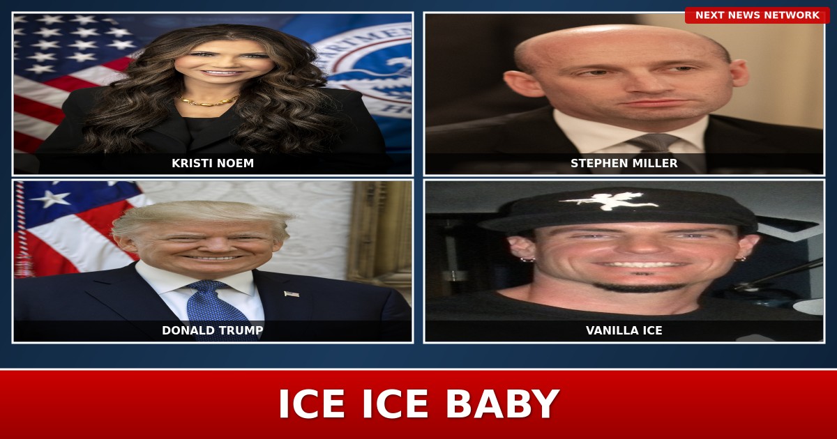 Trump Immigration Chiefs Noem and Miller Go VIRAL Dancing to 'Ice Ice ...