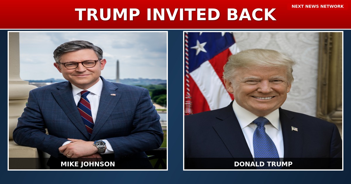 HISTORIC: Speaker Johnson Invites Trump for POWERFUL State of the Union ...