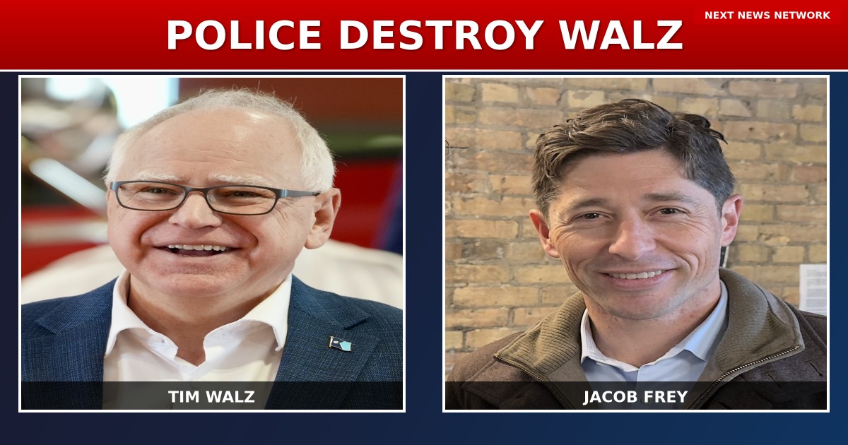 BREAKING: Minnesota Police Union DESTROYS Walz and Frey Over ...