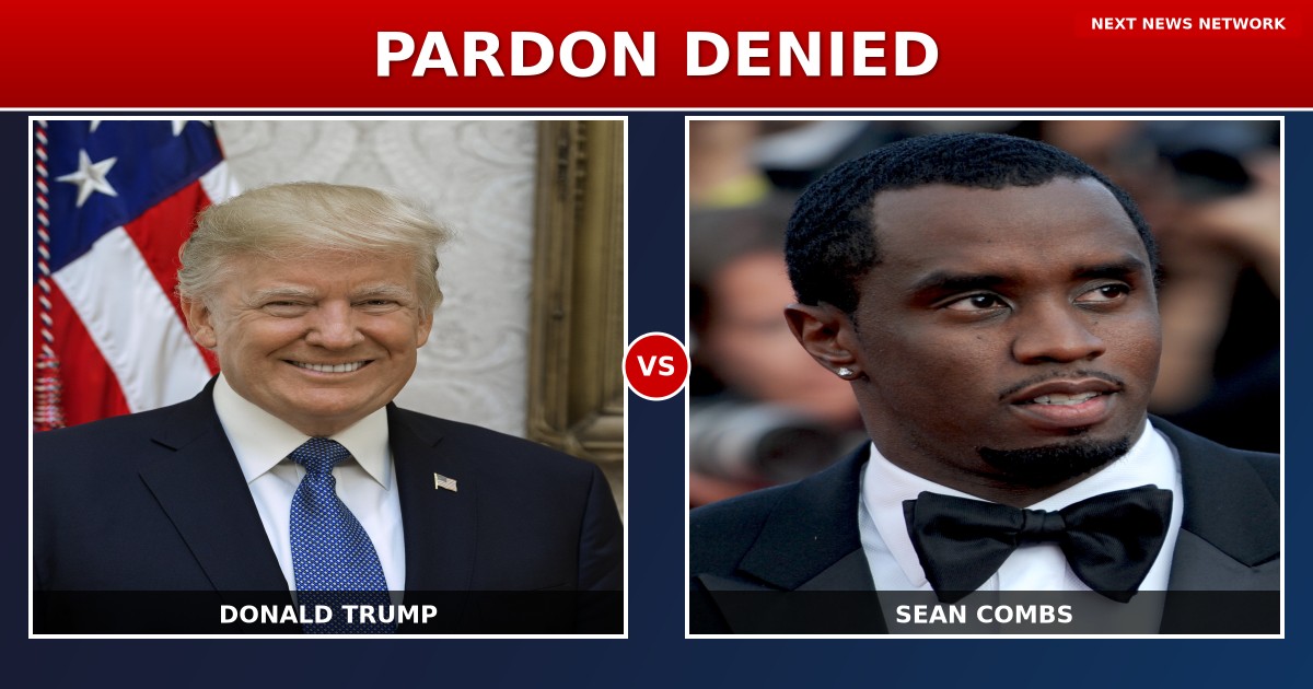 JUSTICE SERVED: Trump SHUTS DOWN Diddy's Desperate Pardon Request ...