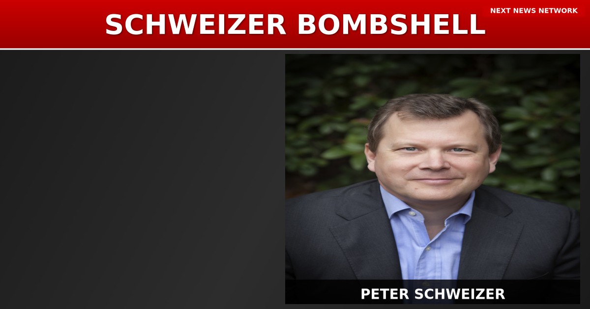 BOMBSHELL: Peter Schweizer's New Book EXPOSES Deep State Election ...