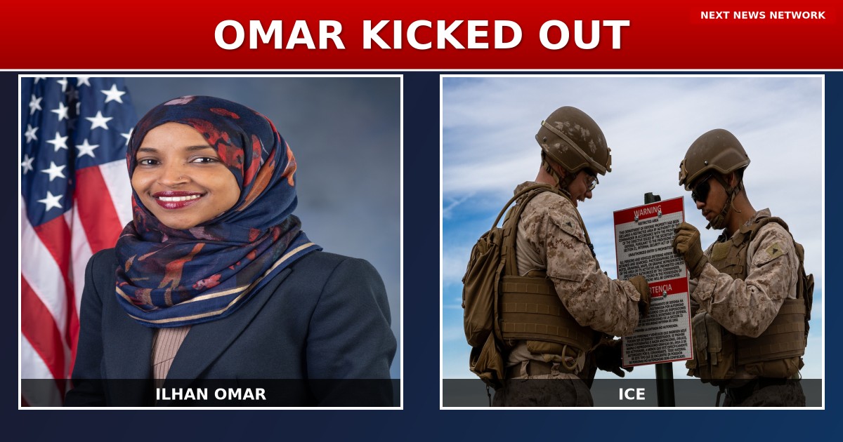EXPOSED: Ilhan Omar KICKED OUT of ICE Facility After Failed 'Oversight ...
