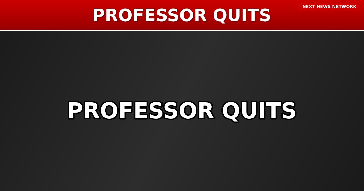 EXPOSED: Conservative Icon QUITS Teaching After Campus Goes FULL WOKE ...