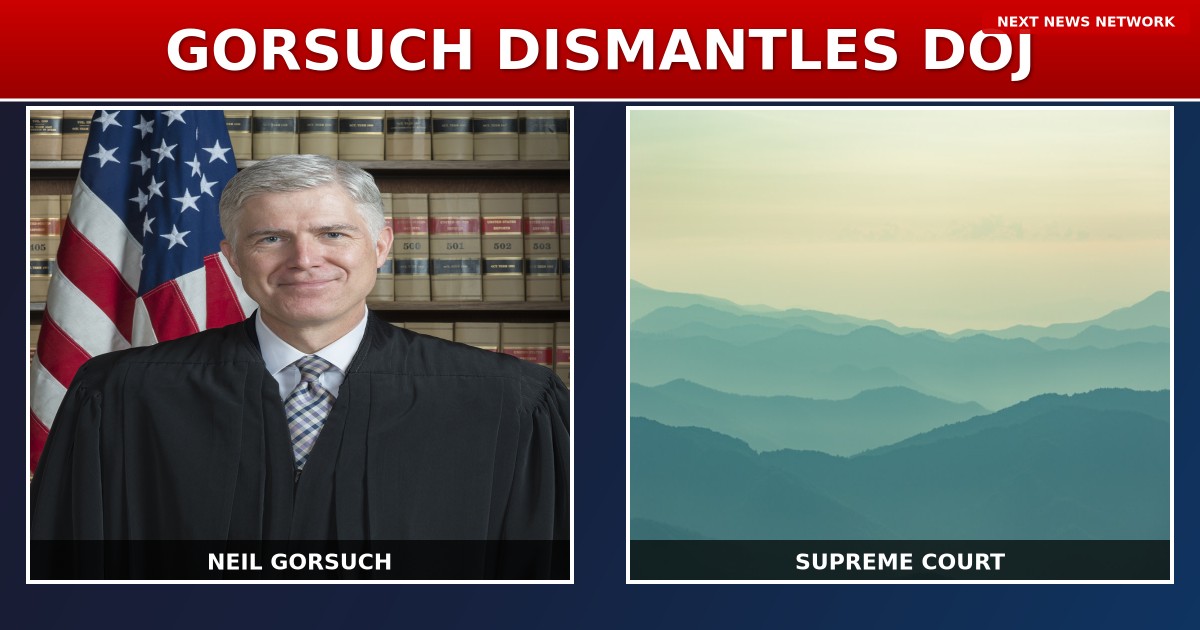 JUSTICE GORSUCH DISMANTLES Biden DOJ Lawyers Over Trans Sports: 'I Don ...