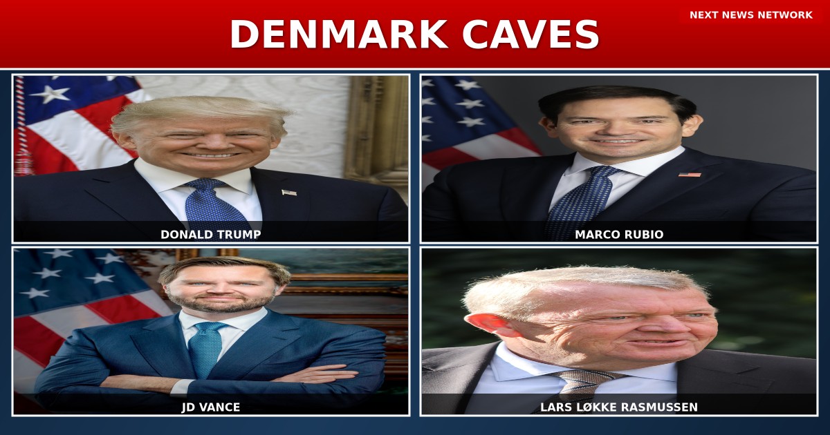 BREAKTHROUGH: Denmark CAVES on Greenland After High-Level Trump ...