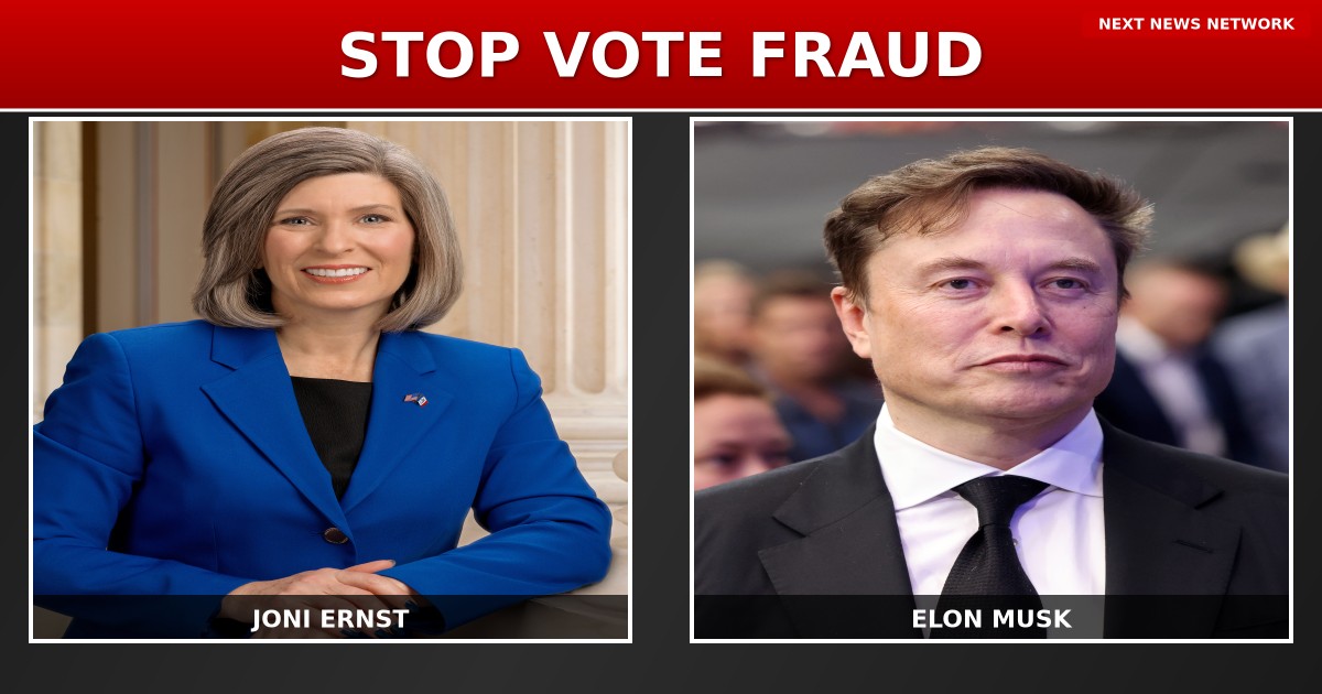 EXPOSED: Sen. Ernst Demands Congress STOP Funding Democrat Vote-Buying ...