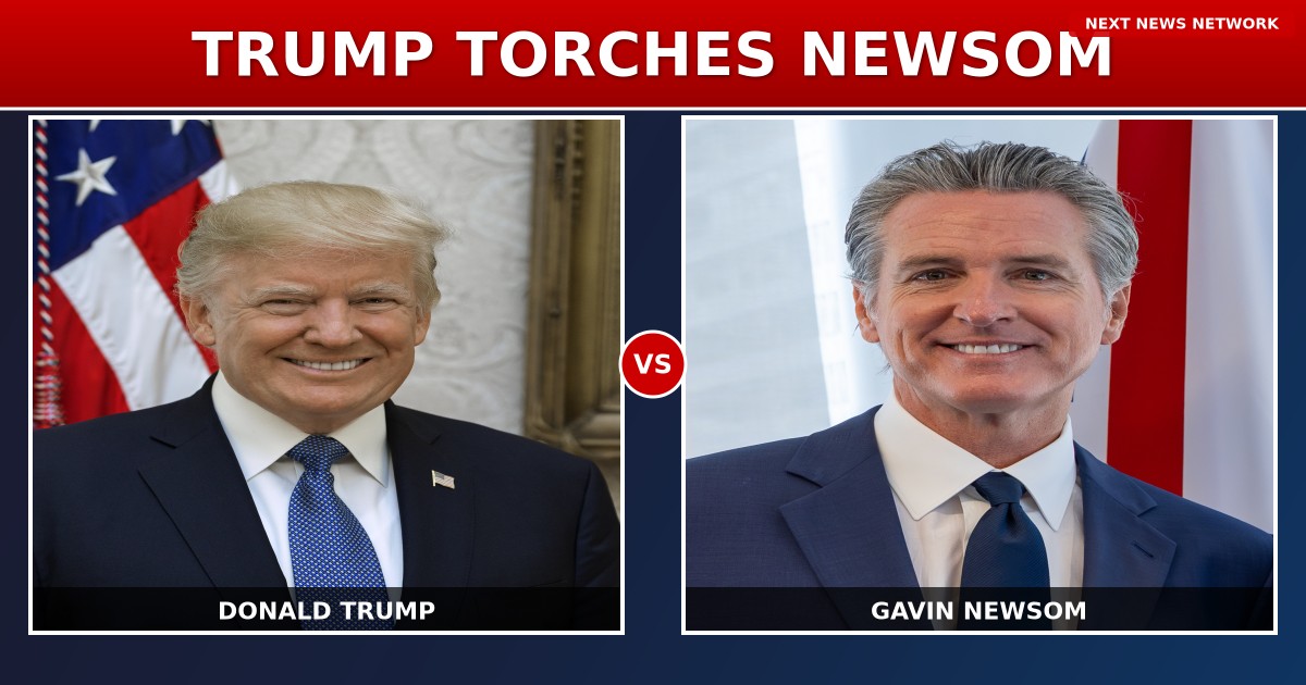 EXPOSED: White House TORCHES Newsom as 'Inauthentic Slimeball' After ...