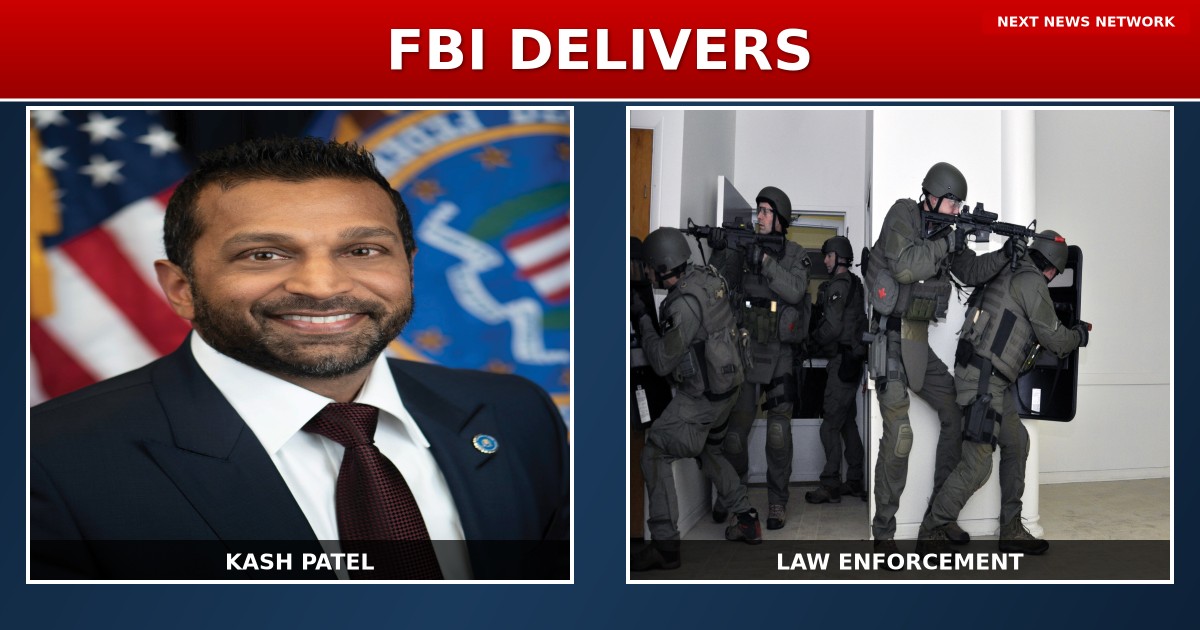 BREAKING: FBI Under Patel DELIVERS - Top Ten Fugitive Finally Caught ...