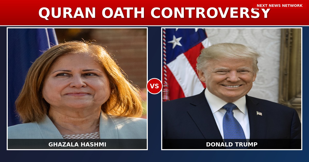 WOKE TAKEOVER: Democrat Lt. Gov Takes Oath on QURAN in Virginia While ...