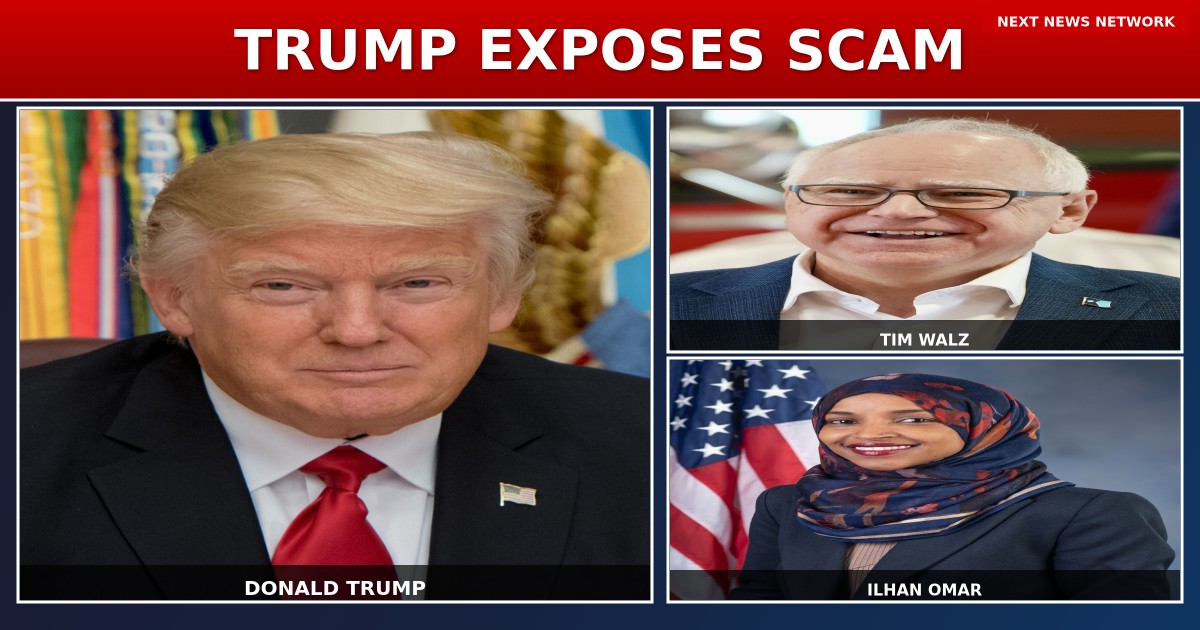 EXPOSED: Trump Calls Out Tim Walz and Ilhan Omar's ICE Protest SCAM to ...