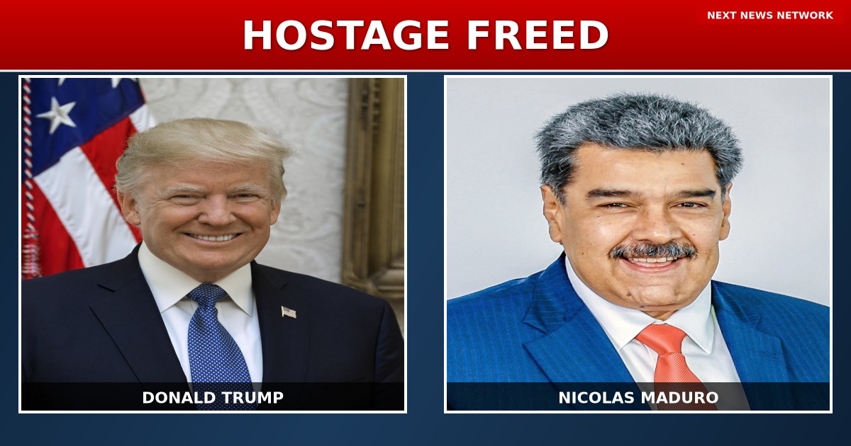 TRUMP EFFECT: American Hostage FREED From Venezuelan Prison After Year ...
