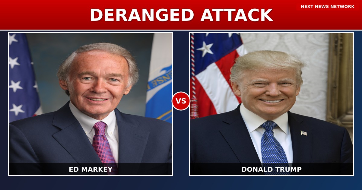 DERANGED: Liberal Senator Ed Markey Calls for 25th Amendment Over Trump ...