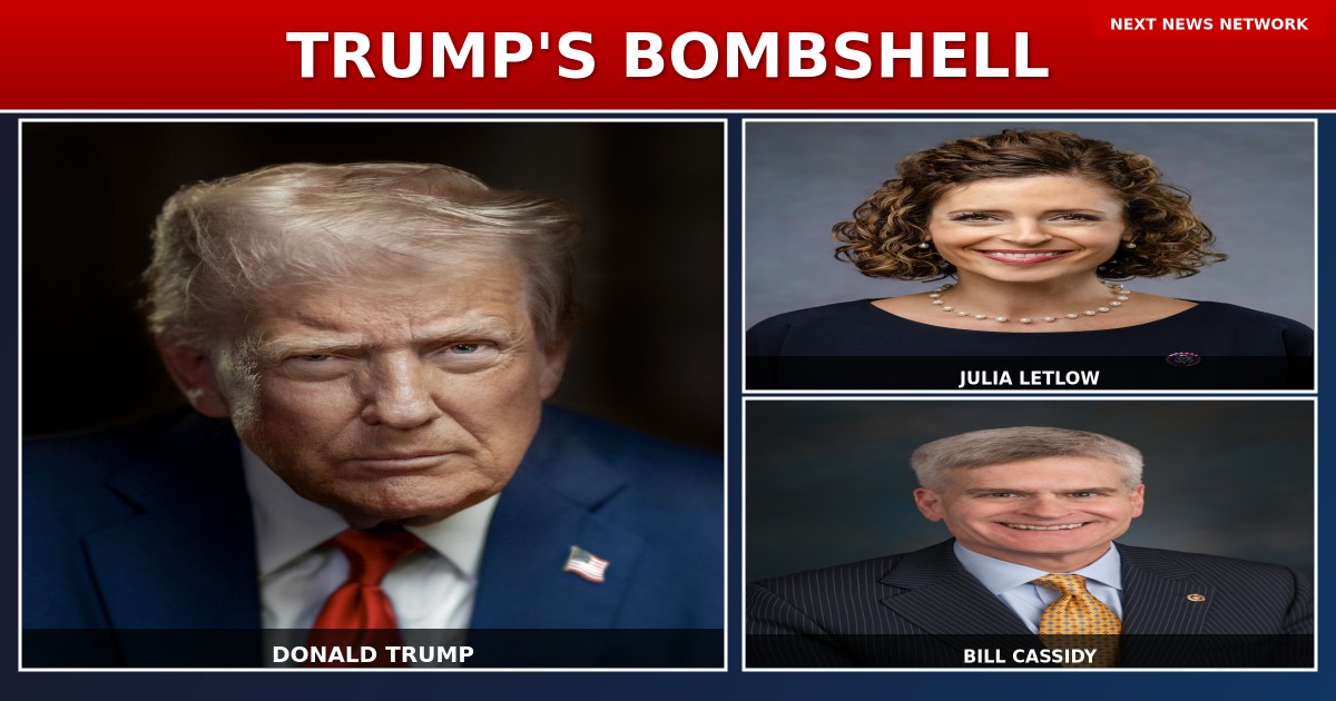 TRUMP BOMBSHELL: President Backs Letlow Over RINO Cassidy in Louisiana ...