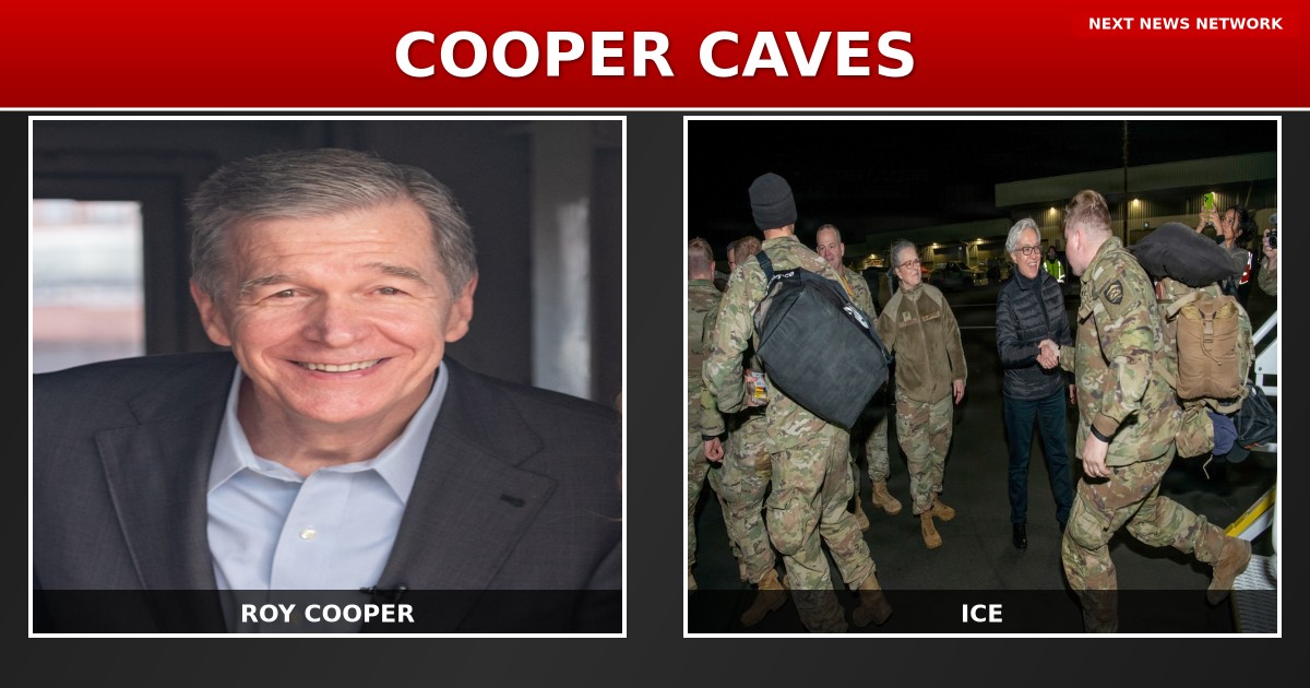 EXPOSED: Senate Candidate Roy Cooper CAVED to Dark Money Anti-ICE Lobby ...