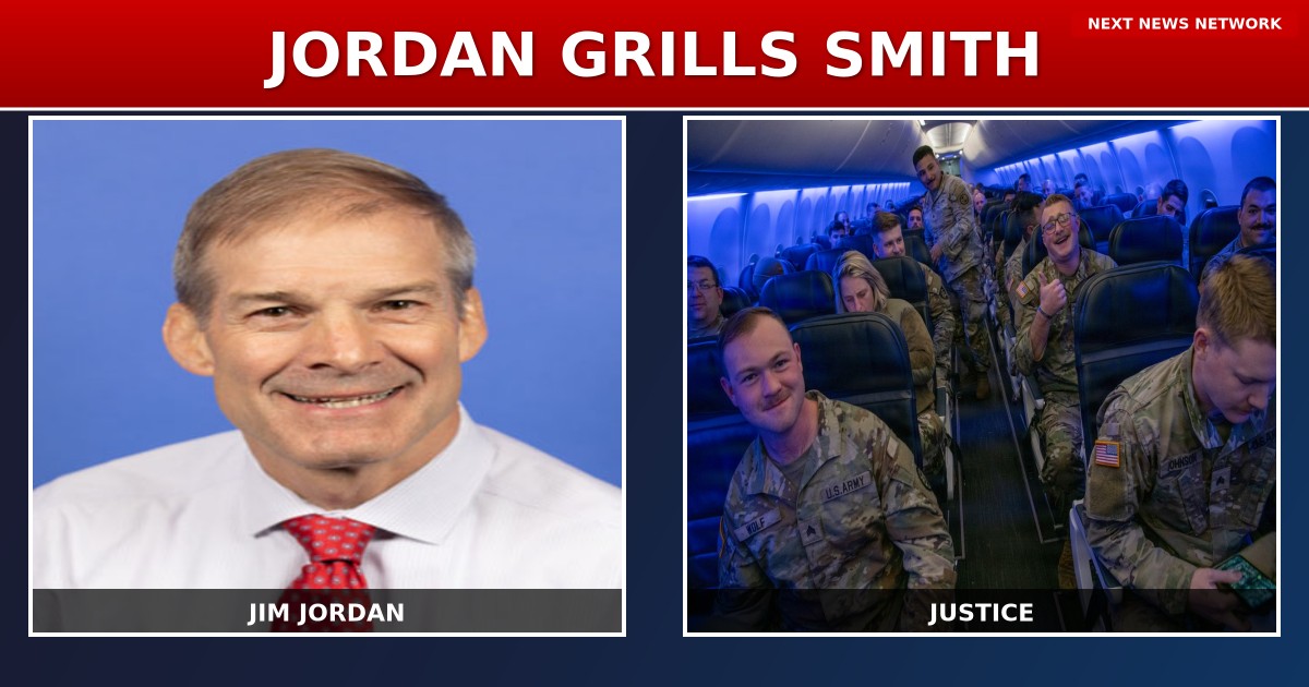 JUSTICE: Jim Jordan GRILLS Jack Smith - Here Are The EXPLOSIVE ...