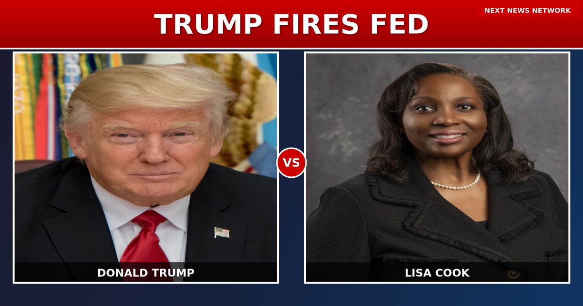 DEEP STATE RESIST: Trump Fights to FIRE Woke Fed Governor Lisa Cook as ...