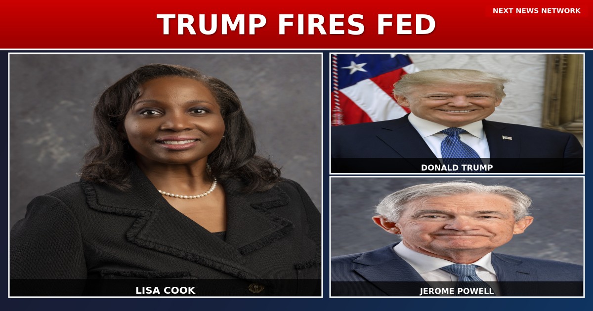DESPERATE: Democrats Rally Around Fed Governor Lisa Cook as Supreme ...