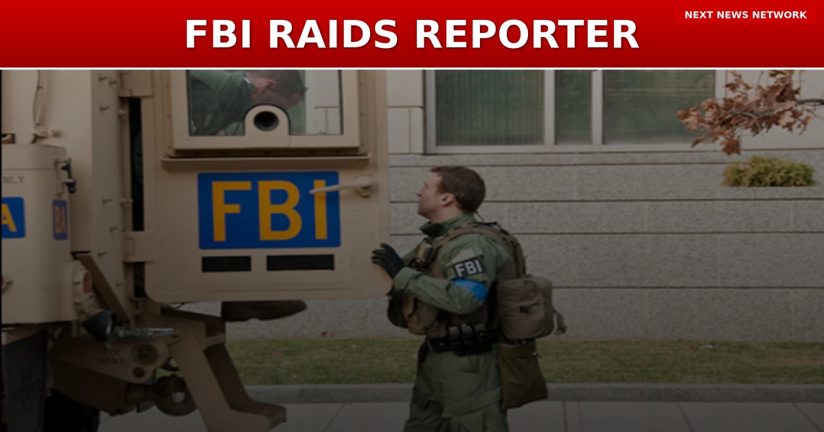 EXPOSED: FBI RAIDS Washington Post Reporter's Home as Deep State War on ...