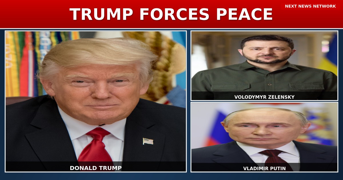 BREAKING: Trump Forces Ukraine PEACE TALKS - First US-Russia-Ukraine Meeting Since War Began ...
