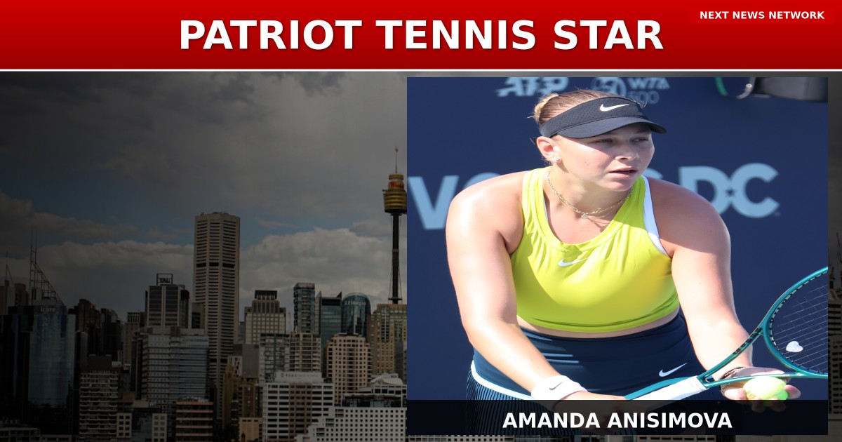 VICTORY: Tennis Star Amanda Anisimova REFUSES Anti-America Trap, Leaves ...
