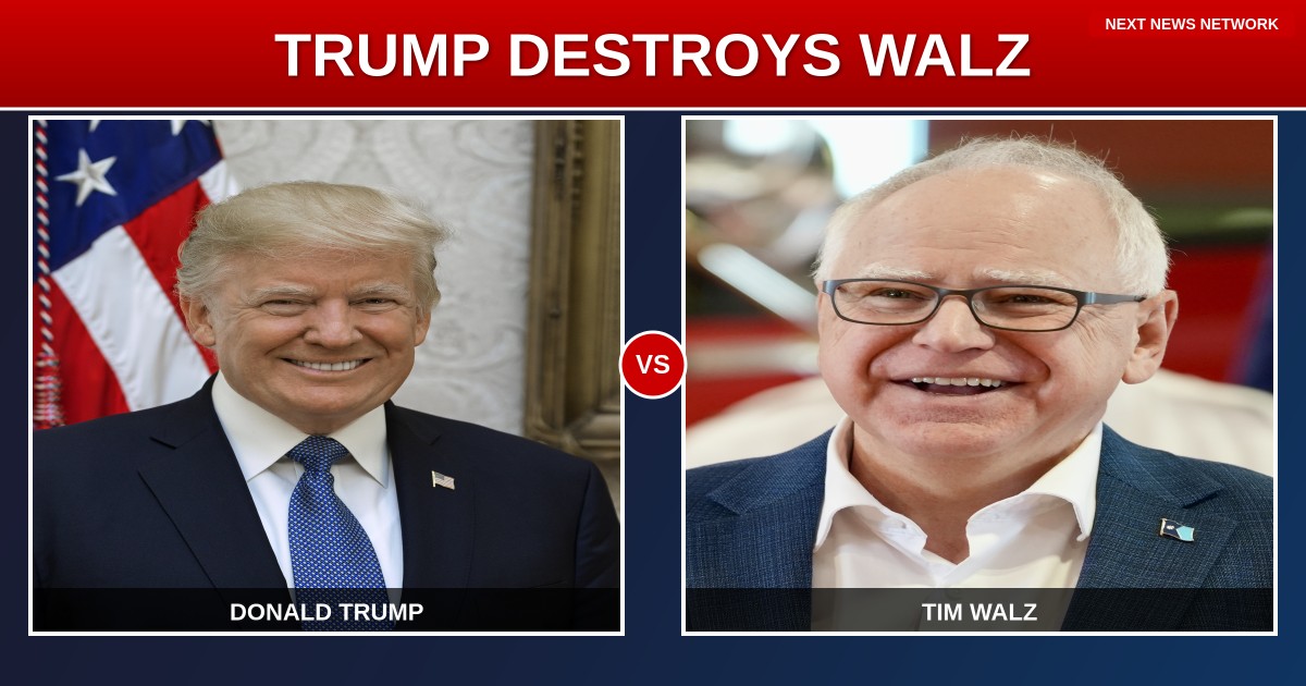 CLASSIC: Trump DESTROYS Tim Walz's Ridiculous Civil War Comparison With ...