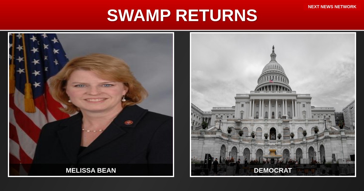 SWAMP CREATURE RETURNS: Deep State Democrat Melissa Bean Crawls Back to ...