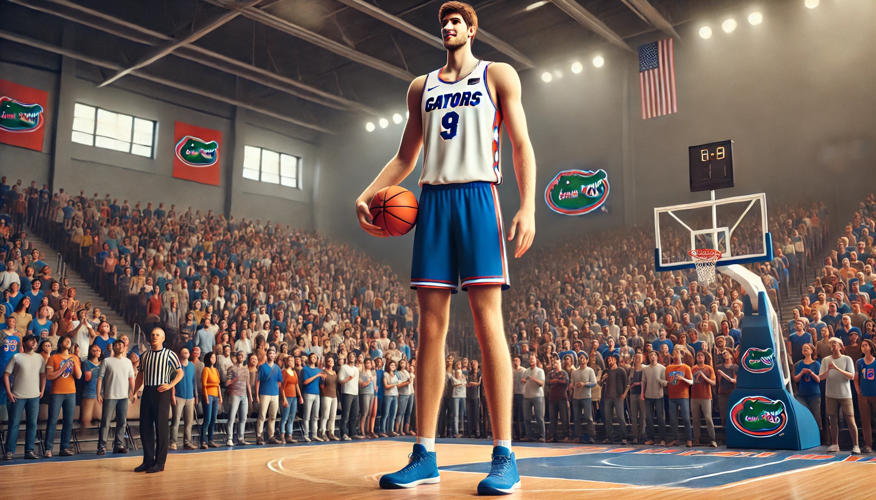 Towering Talent: Florida's 7'9" Recruit Set to Break College Basketball ...